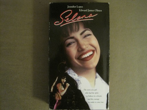 SELENA (1997) VHS JENNIEFER LOPEZ EDWARD JAMES OLMOS JON SEDA TEJANO ...