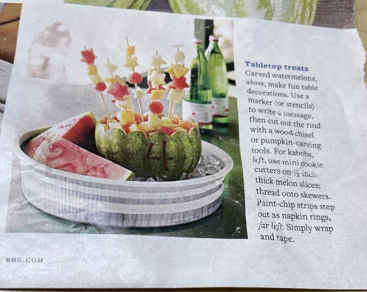 Tools of the Trade Garnishing Kit Vintage Kitchen Accessories 5 Pieces ...