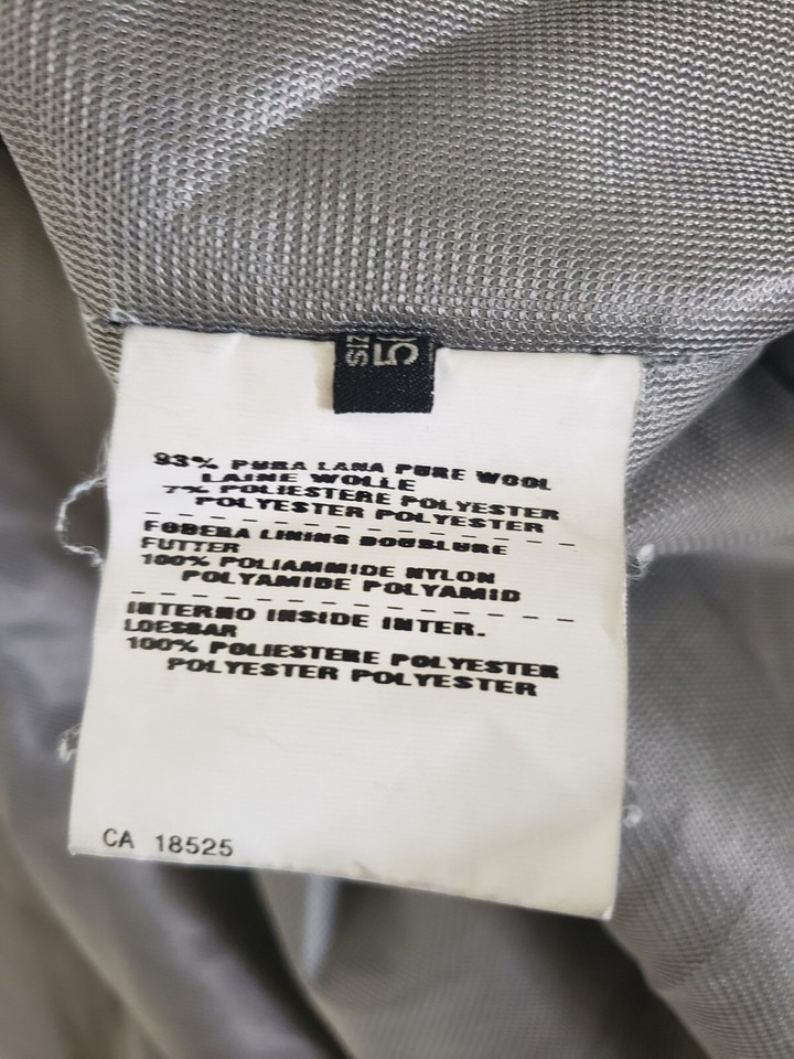 Porsche Design Fashion Rare P'1000 Black Jacket Made In Italy Size EU ...