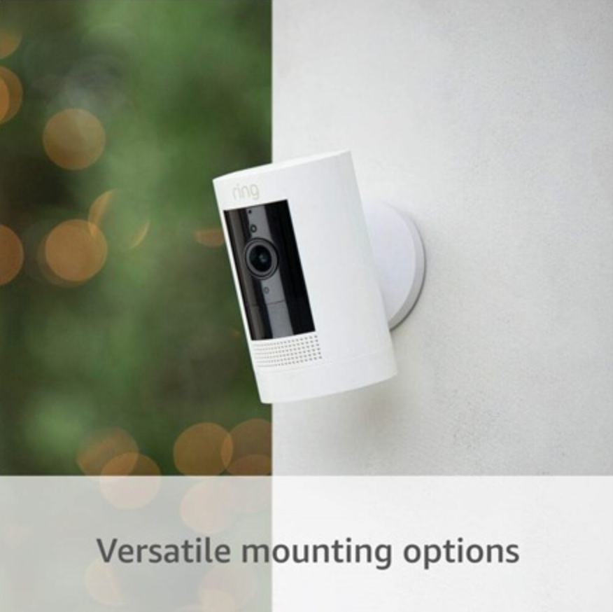 Ring Stick Up Cam Plug-In Weather Resistant Outdoor Camera 3rd Gen NEW ...