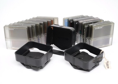 Cokin A Slot In Square Filters Job Lot, 20x items, Cased. | eBay UK