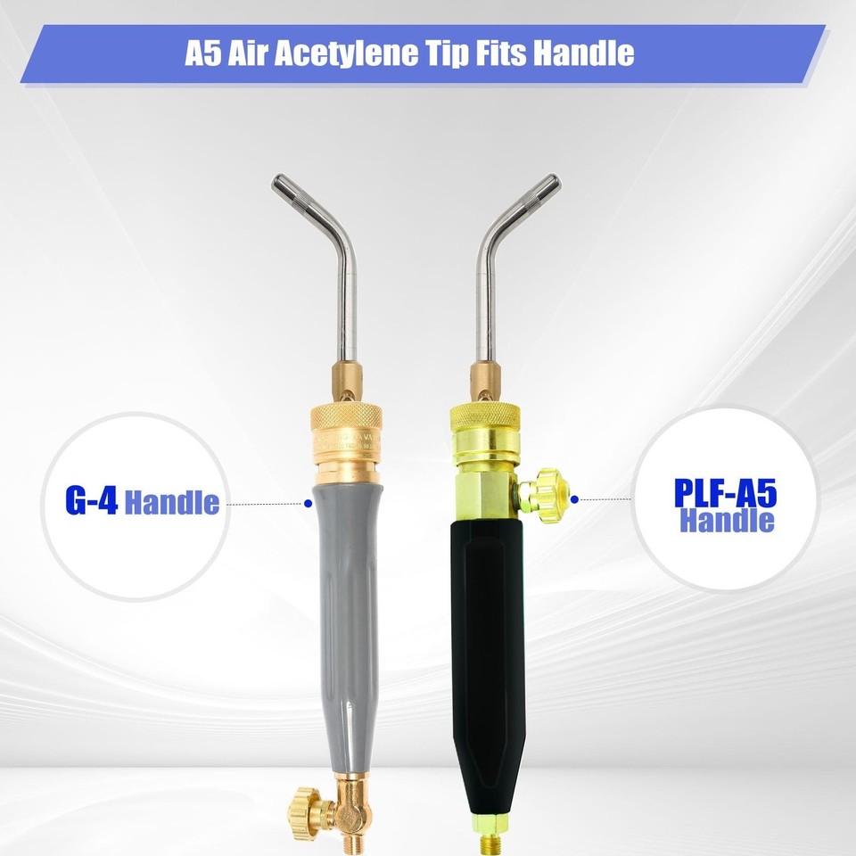 0386-0102 A-5 Air Acetylene Tip for Turbo Torch PLF-A5 or G-4 Handles ...