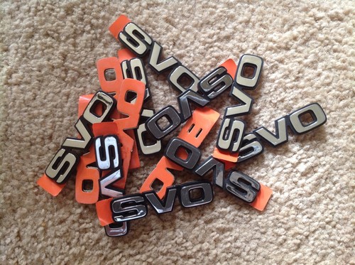 NEW 1984 1985 1986 FORD MUSTANG SVO EMBLEM - GENUINE OEM NOS E4ZZ ...