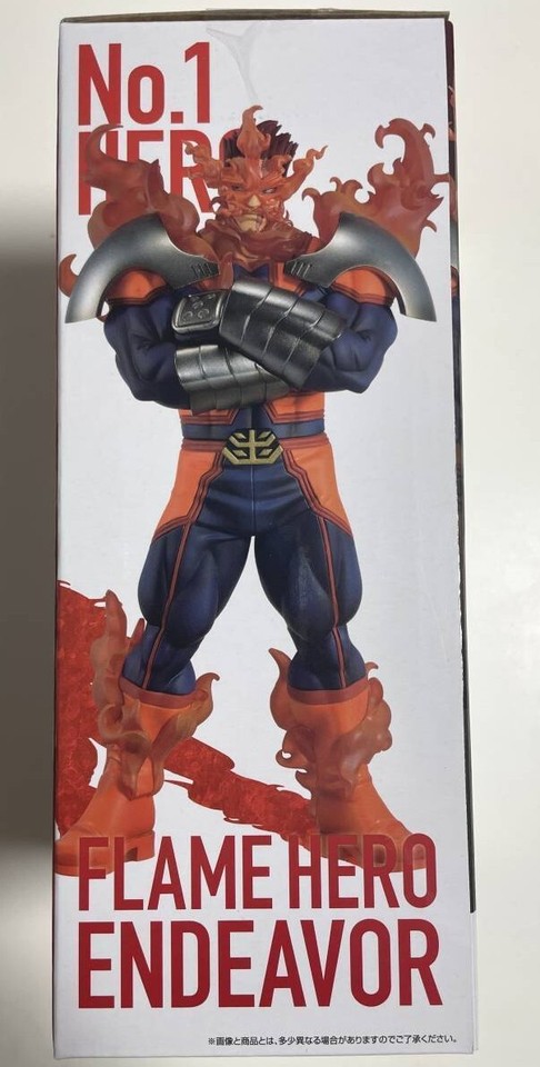My Hero Academia The Top5 Action Figure Statue Endeavor Flame Hero ...