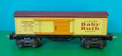 LIONEL Pre War 2679 Baby Ruth Tinplate Box Car O Gauge ~1938 | eBay