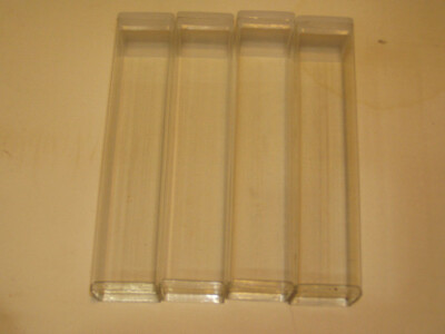 Lure Storage 4 Pack PEGT Square Tubes 2" X 2" X 10" | eBay