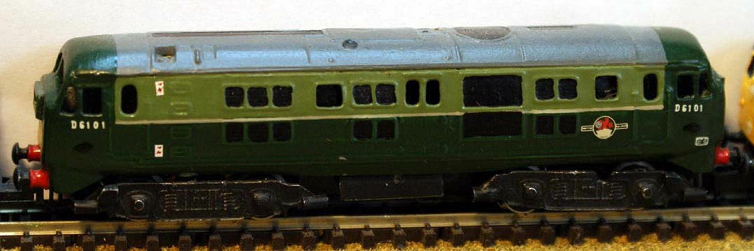 BR CLASS 21 29 BoBo DIESEL Body B25 UNPAINTED N Gauge Scale Langley ...