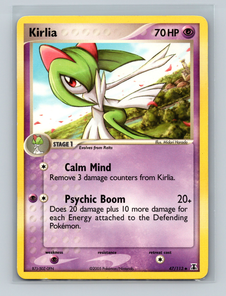Kirlia Pokemon Card