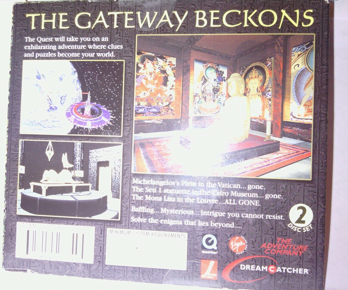 Beyond Time PC Adventure Game PC 2001 Computer Game NEW Rated E For ...