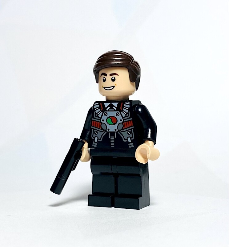 NEW LEGO James Bond minifigure - 007 Thunderball - Made Of Genuine LEGO ...