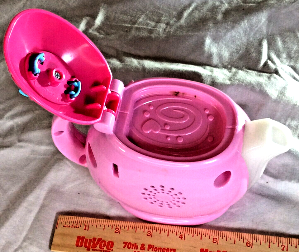 Fisher Price Pink Tea Pot Laugh and Learn Musical Sounds Lights Up ...
