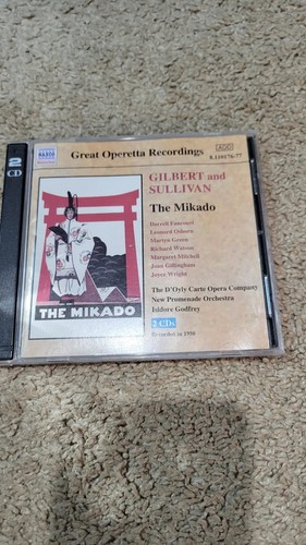 Great Operetta Recordings Gilbert and Sullivan The Mikado CD | eBay