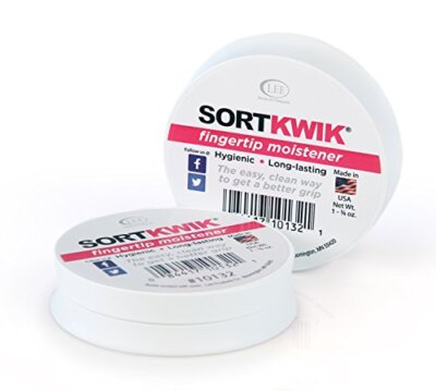 LEE 10132 Sortkwik Fingertip Moisteners, 1 3/4 oz, Pink (Pack of 2 ...