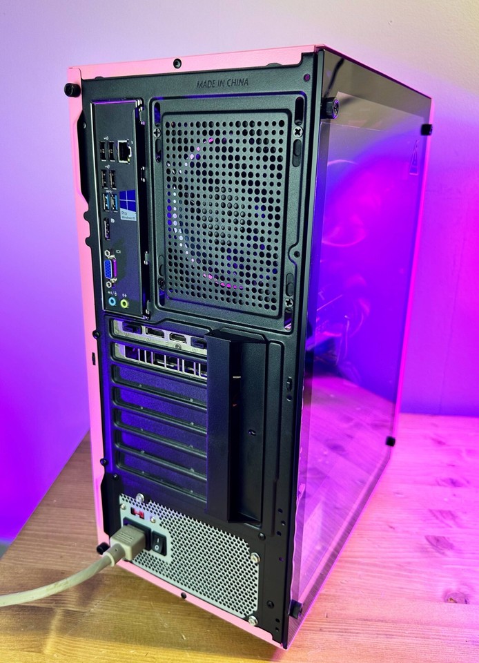 PINK Custom Desktop Gaming PC Intel Core i5 - 8GB Nvidia Quadro K2000 ...
