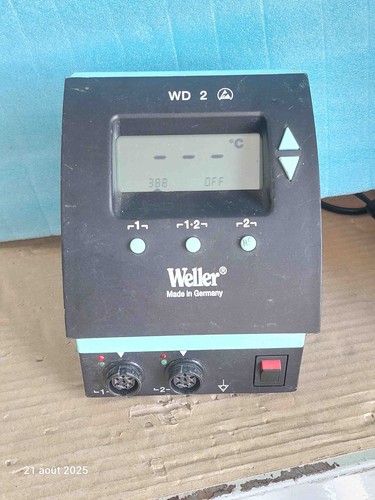 Station Weller WD2 sans fer occasion Testé seule la voie 1 Fonctionne ...