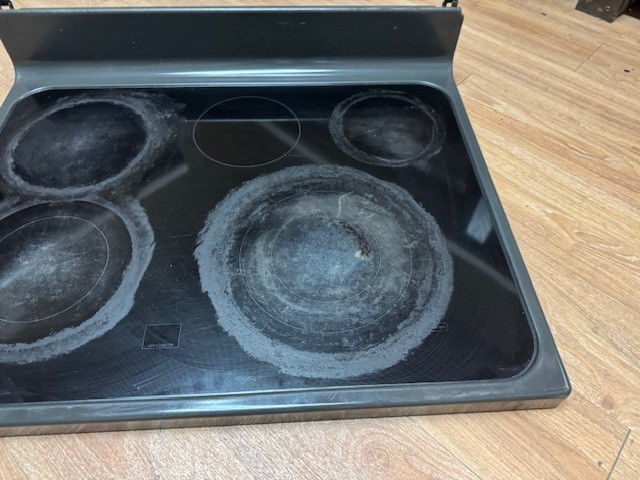 GE Range Oven Top Ceramic Glass top Cooktop Main Top WB62X25972 ...