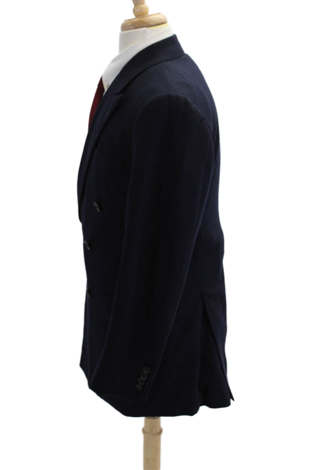 Thompson & Company Mens Wool Double Breasted Six Button suit Jacket ...