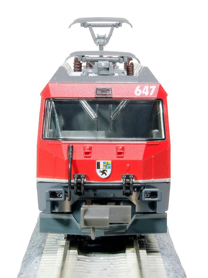 KATO N Scale Alps Glacier Express Basic Set 3 Cars Model Train 10-2026 ...