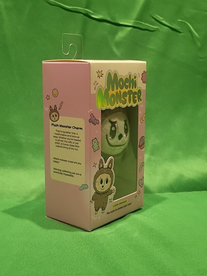 Mochi Monster Plush Monster Charm Keychain Brown NEW | eBay