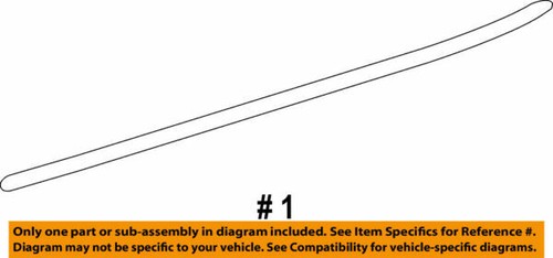 75740-53030 Toyota Moulding assy, rear door belt, lh 7574053030, New ...