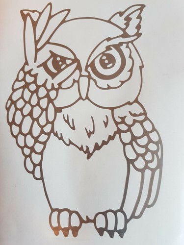 SLB OWL SIMPLY BLOODY LOVELEH STYLE BE SEEING YOU WALL DECAL STICKER ...