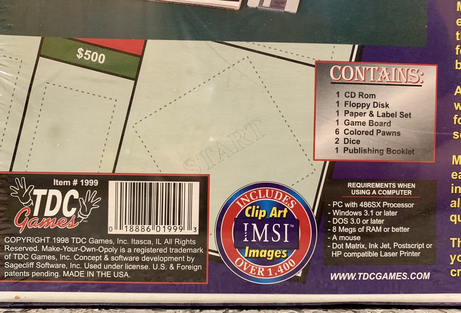 MAKE YOUR OWN OPOLY Game 🎲 Customizable Monopoly Kit: Board • Cards ...