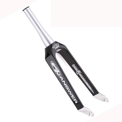 ANSWER BMX Dagger Carbon Fork PRO 20" 10mm (Gloss Black) Tapered | eBay