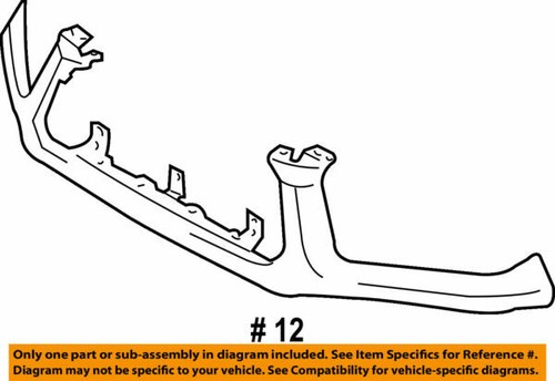 53931-42030 Toyota Panel, front end 5393142030, New Genuine OEM Part | eBay