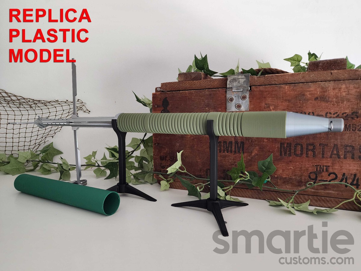 Og7 Rpg7 Military Ammunition Mahogany Desk Wood Model