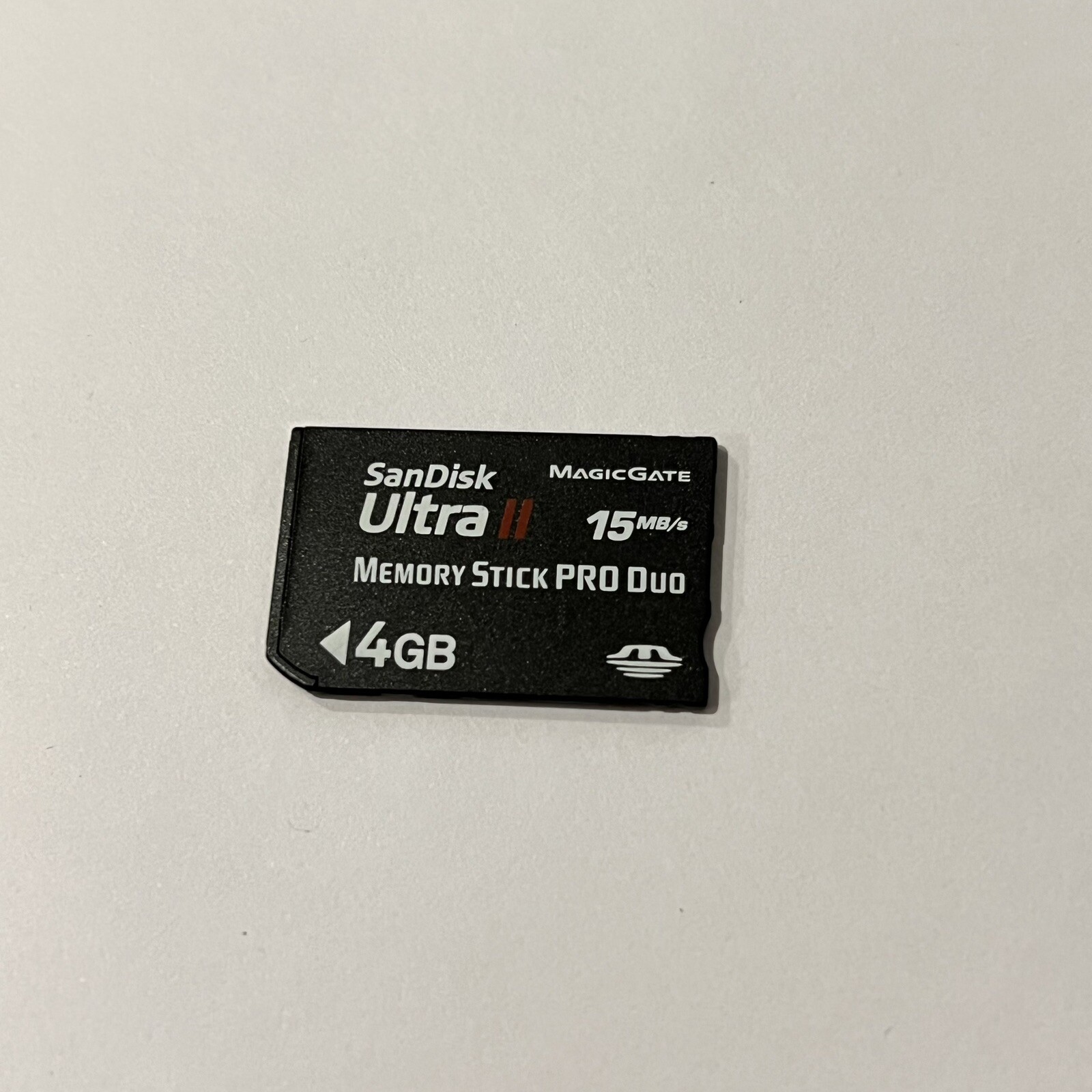 4GB 15mb/s SanDisk Ultra II Pro Duo Memory Stick Card Sony Camera / PSP ...