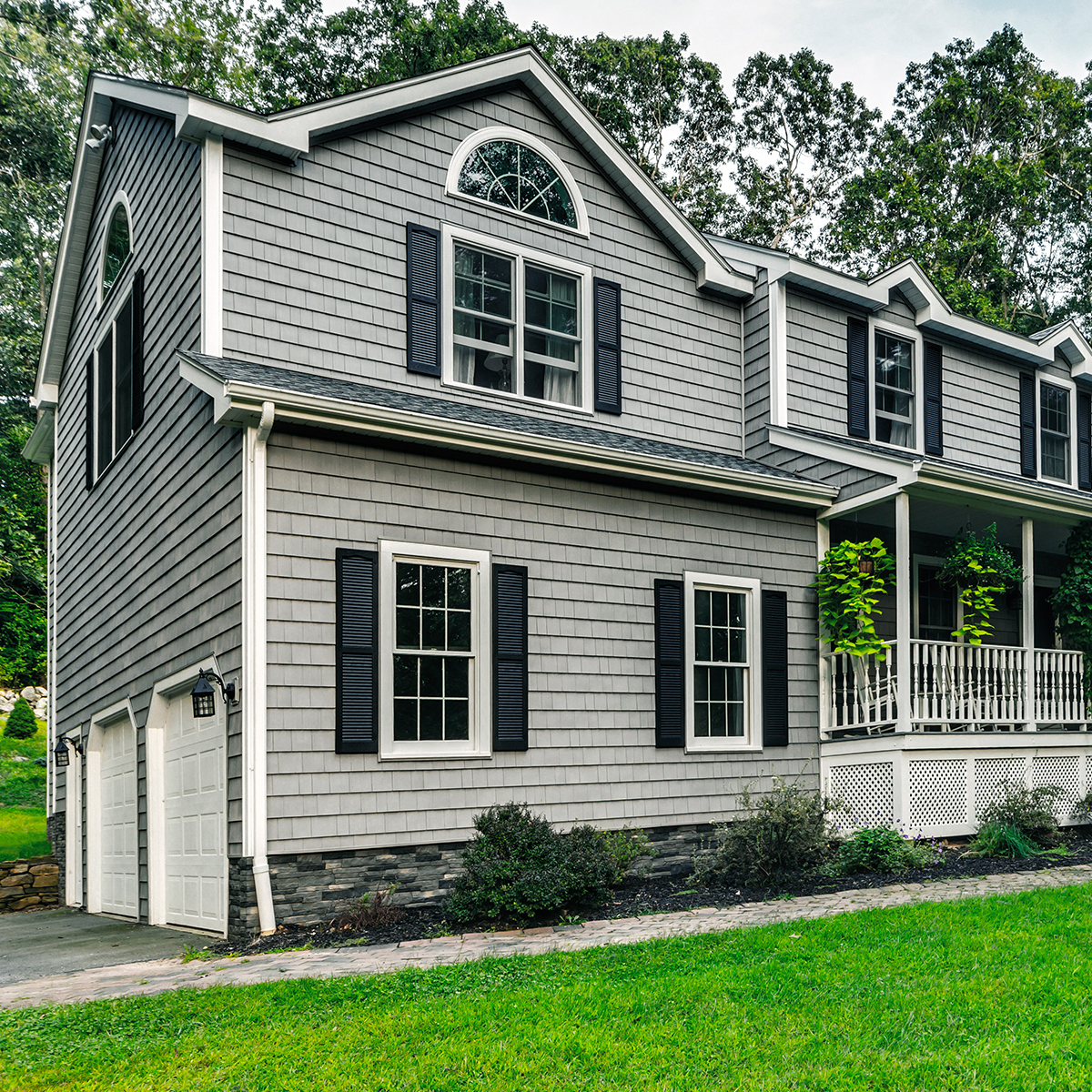 Vinyl Shakes Siding House