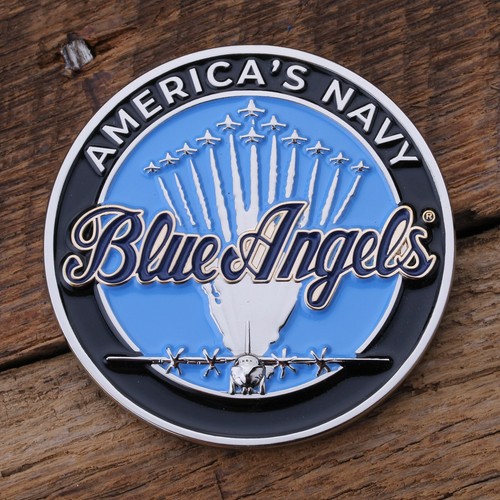 AMERICA'S NAVY BLUE ANGELS 2" CHALLENGE COIN | eBay