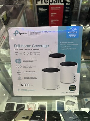 TP-Link - Deco X25 AX1800 Dual-Band Whole Home Mesh Wi-Fi 6 System (3 ...