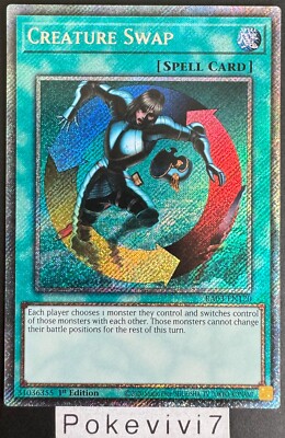 Carte YU-GI-OH! CREATURE SWAP RA03-EN120 PSR NEUF | eBay