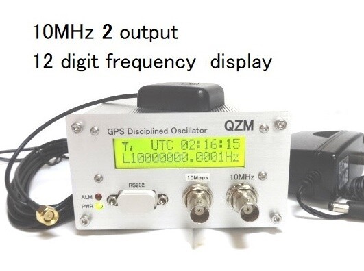 ♪10MHz 2 Output Holdover Function GPS Disciplined Oscillator GPSDO ...
