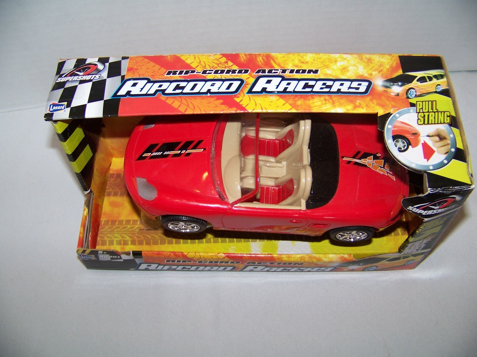 LANARD TOYS SUPERSHOTS RIPCORD RACERS PORSCHE BOXSTER. NEW. WORKS | eBay