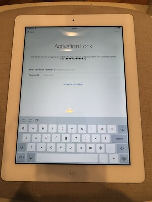 Apple iPad (4th Generation) 16GB White Wi-Fi + 4G - Locked | eBay