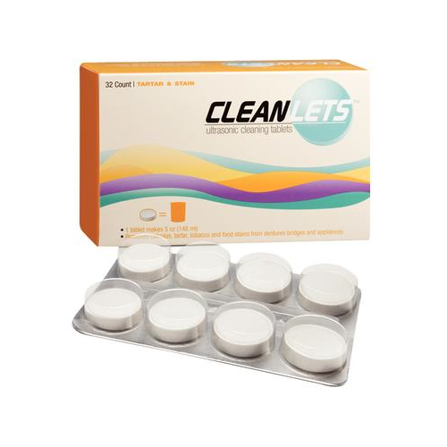 Sultan 21505 Cleanlets Tartar & Stain Ultrasonic Cleaning Tablets 32/Bx ...