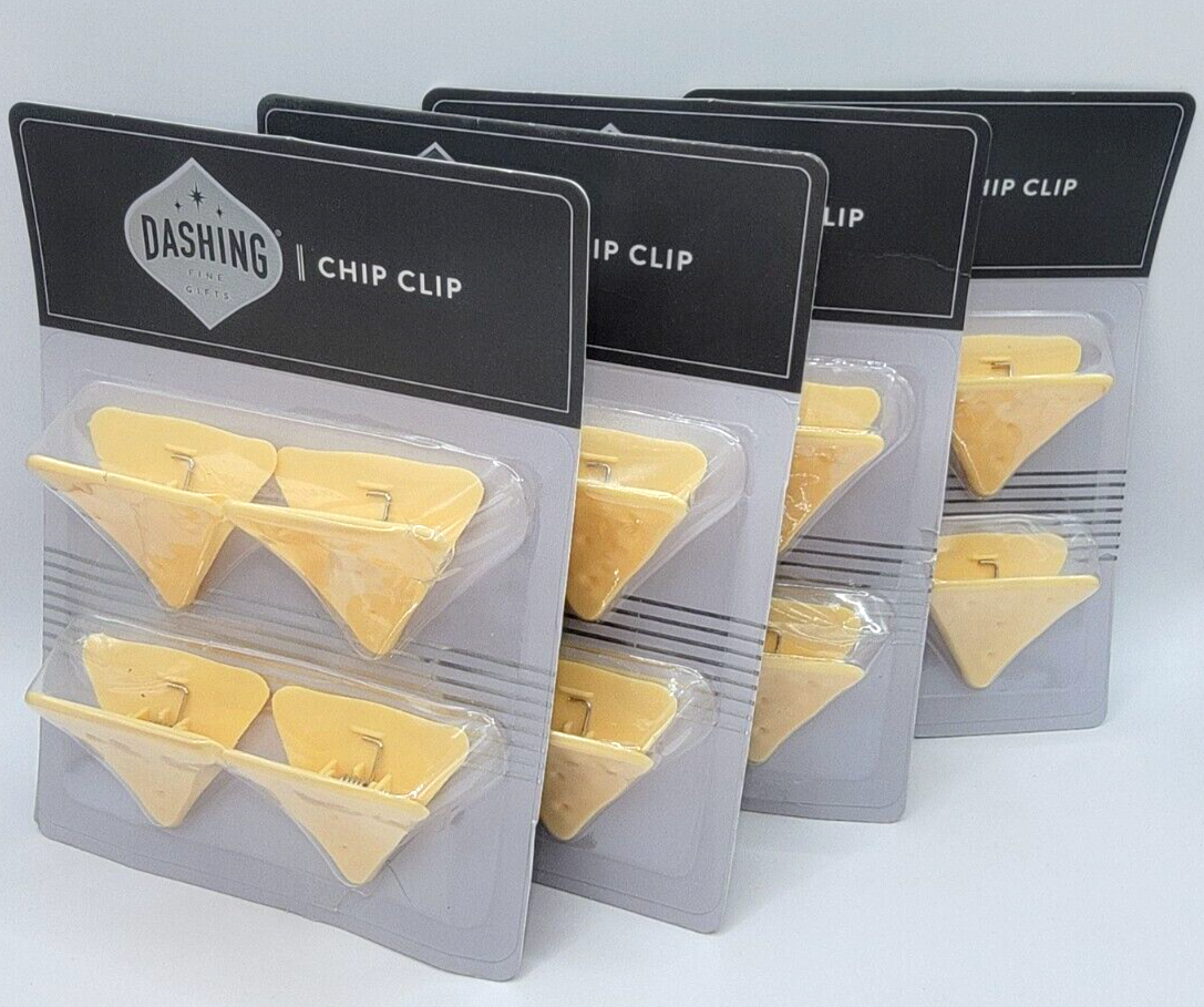 4PK Dashing Fine Gifts - 16 Total - Tortilla Chip Clips - Novelty ...