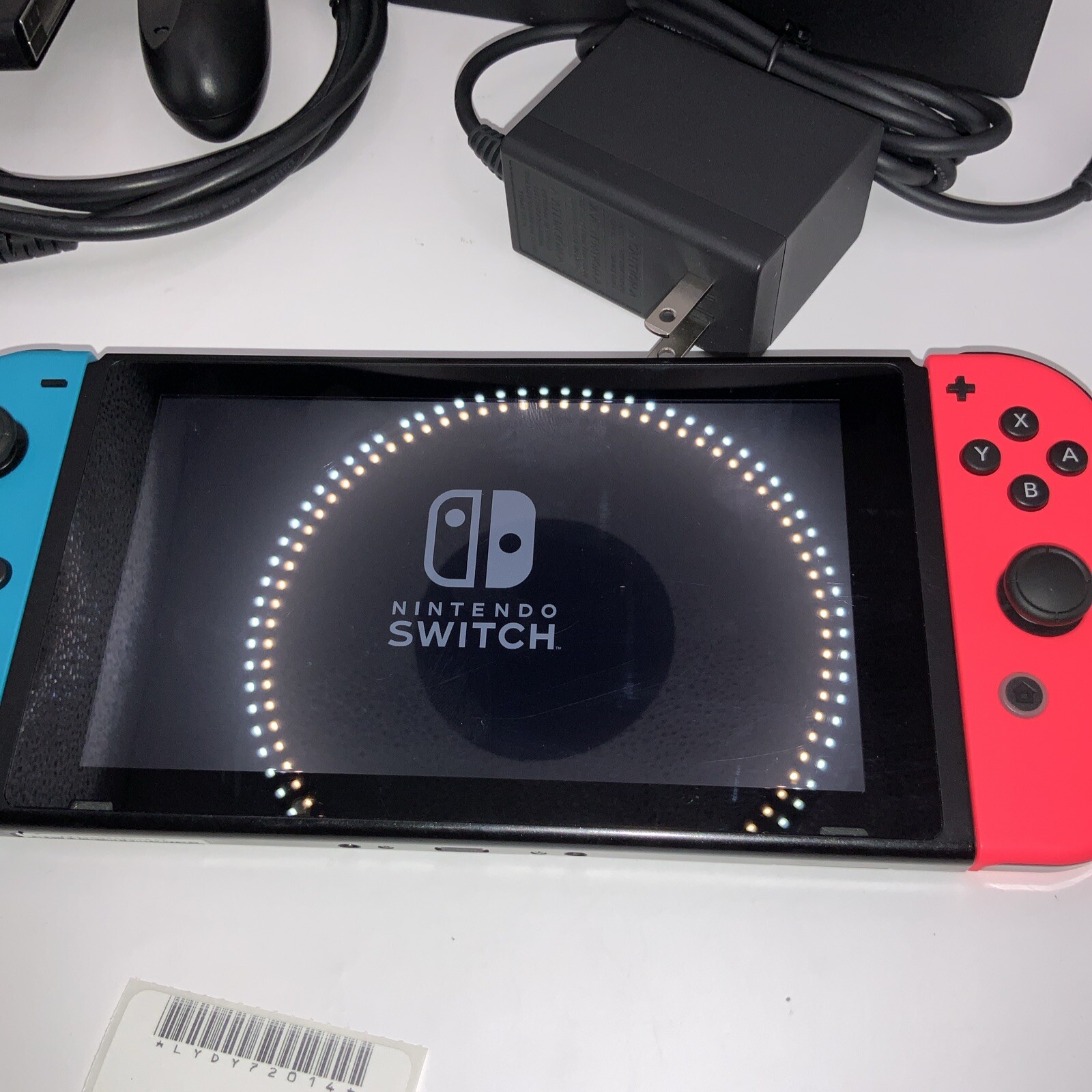 Nintendo Switch 32GB Handheld Console - Neon Red/Neon Blue (HAC-001(-01 ...