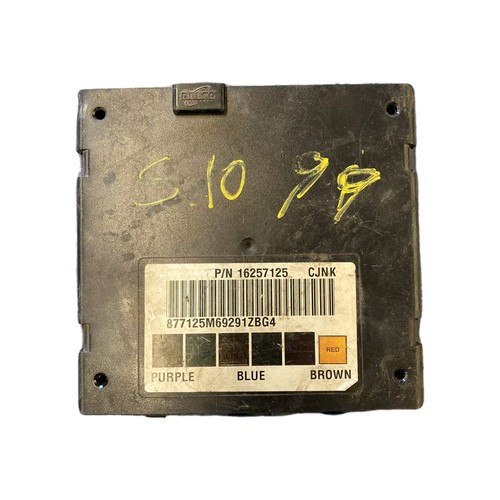 98-00 Chevy S10 Blazer Sonoma BCM Body Control Module 16257125 CJNK OEM ...