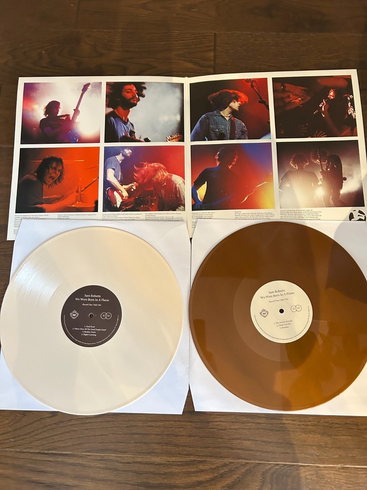 Sam Roberts Band - We Were Born In A Flame - Double Gatefold Vinyl ...