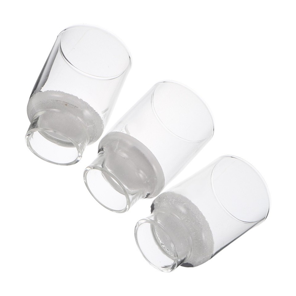 3pcs Scientific Glass Filtration Crucible 30ml Lab Glass Crucibles with ...