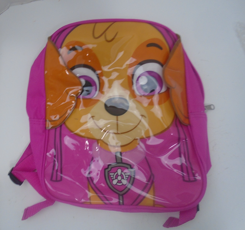 Paw Patrol 12" x 10" Skye Mini Backpack Pink With Ears Nickelodeon ...