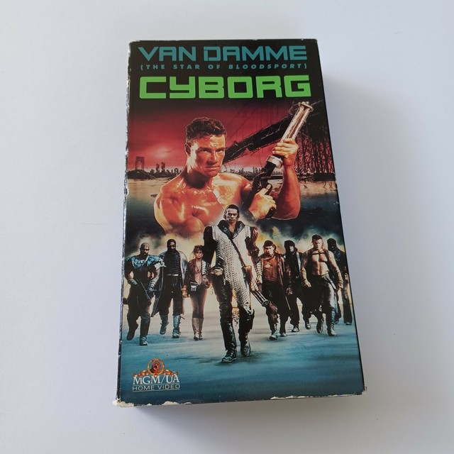 Cyborg VHS Sci-fi 1989 JCVD Van Damme Golan Globus 42nd Street ...