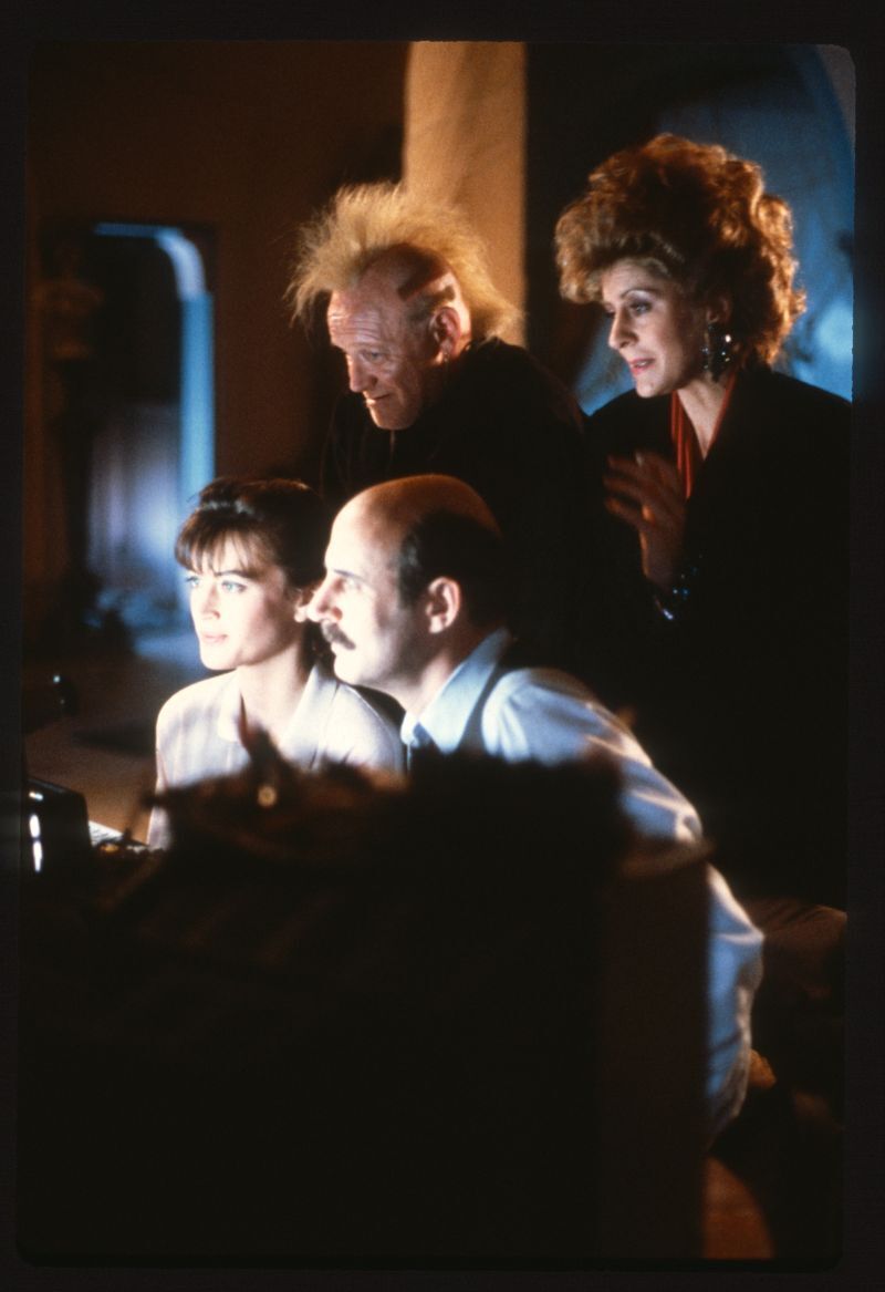 1980s AMANDA PAYS, JEFFREY TAMBOR, CONCETTA TOMEI On MAX HEADROOM ...