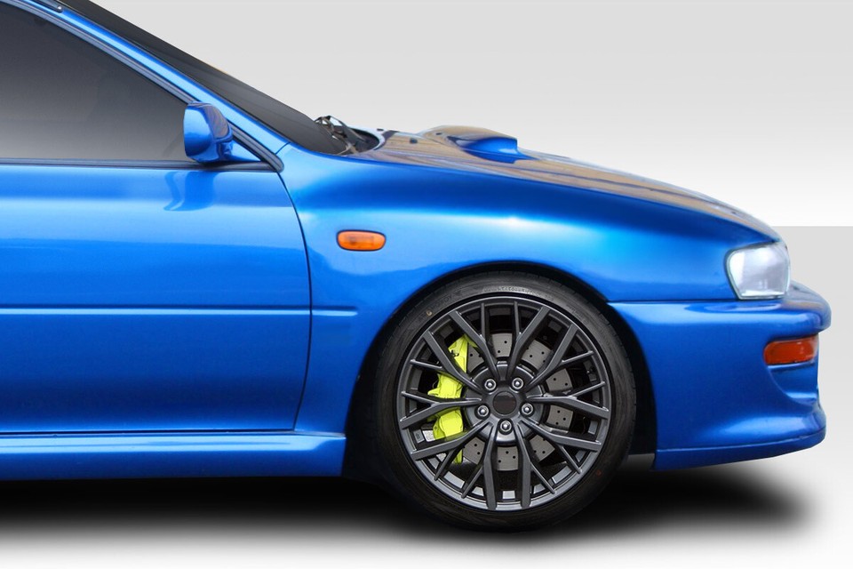 93-01 Fits Subaru Impreza 22B Look Duraflex Wide Body Kit Fenders ...