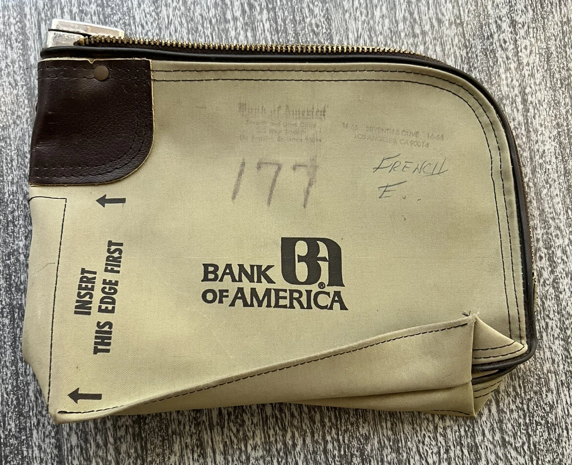 Bank Of America Deposit Bags
