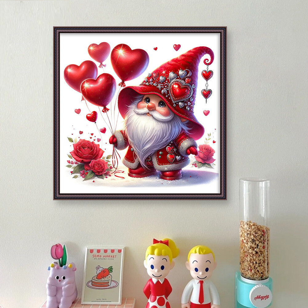 Full Embroidery Cotton Thread18CTPrint Valentines Day Goblin Cross ...