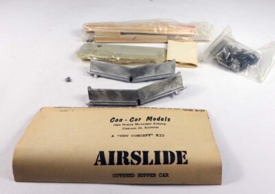 Con-Cor Models #HO202 Airslide Covered Hopper Kit GACX #44696 1/87 HO ...